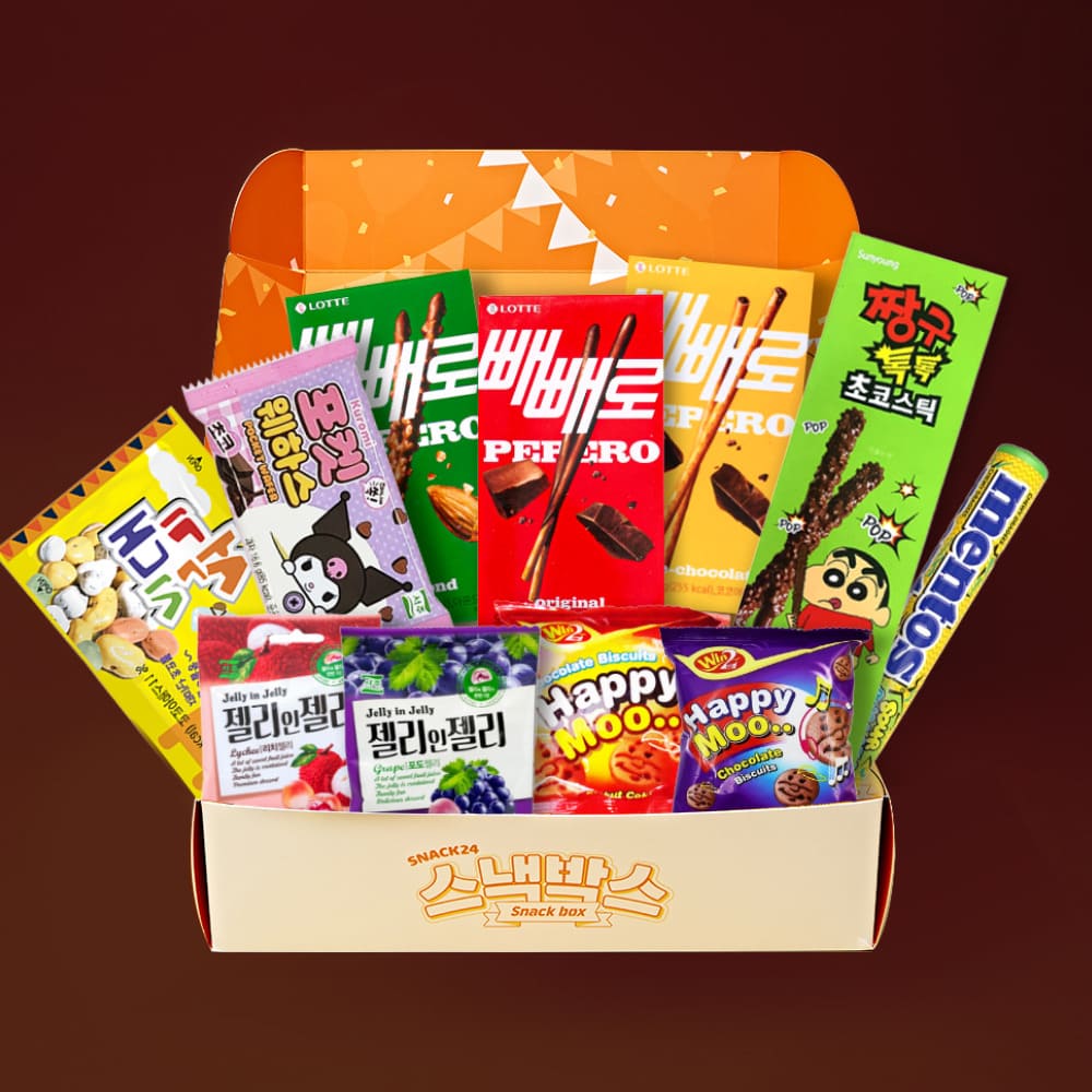 Snack24 Pepero Day Snack Box 11p In South Korea Snack Box | SodaGift