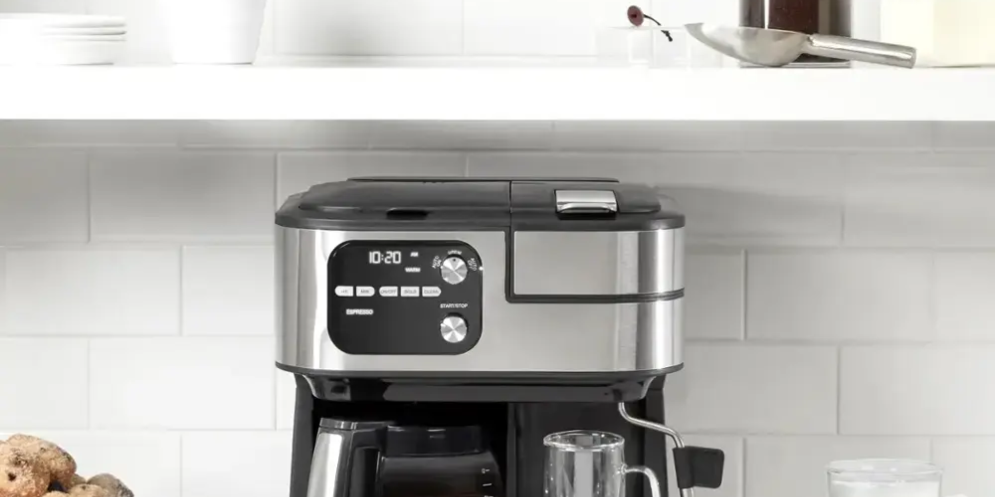 CoffeeCenter 12-Cup Coffee Maker Barista Bar 4-in-1 Coffeemaker In ...
